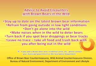 【Brown Bear Warning⚠】｜News｜HOKKAIDO LOVE! -Hokkaido Official Tourism Site